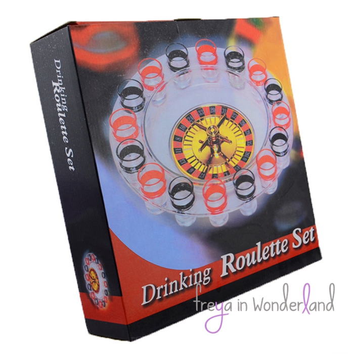 Roulette Texas Holdem Poker Chips Hockey Football Drinking Game Set ...