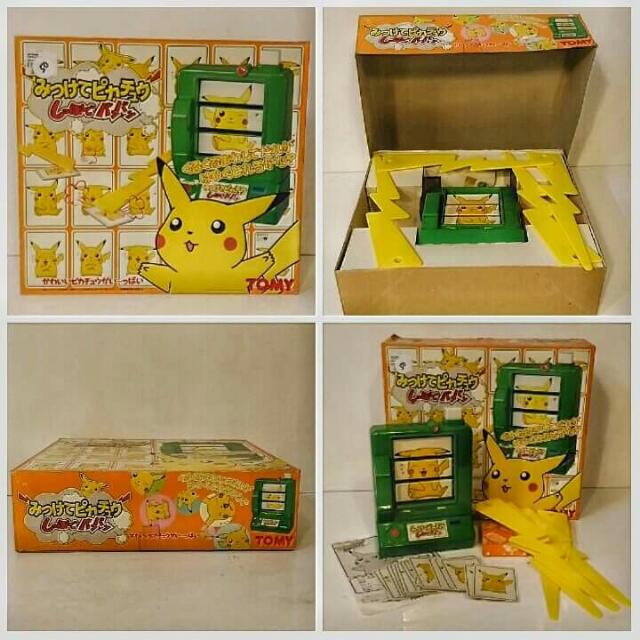 TOMY Pokemon Pikachu Games, Hobbies & Toys, Toys & Games on Carousell