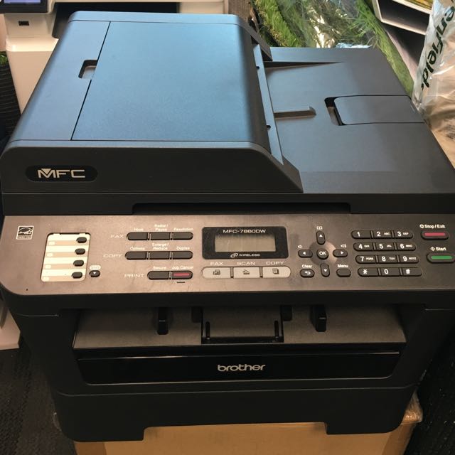 Brother MFC7860DW Black/White Printer, Computers & Tech, Printers ...