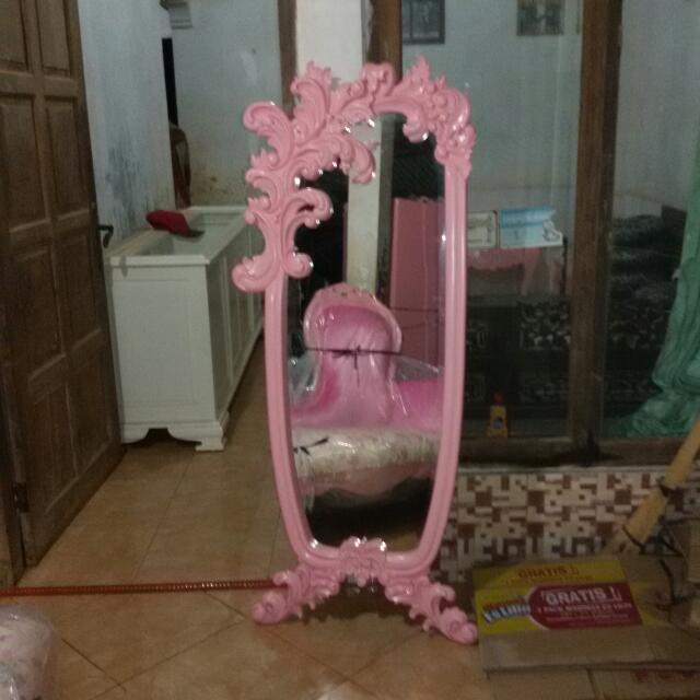 Cermin Pink, Perabotan Rumah di Carousell