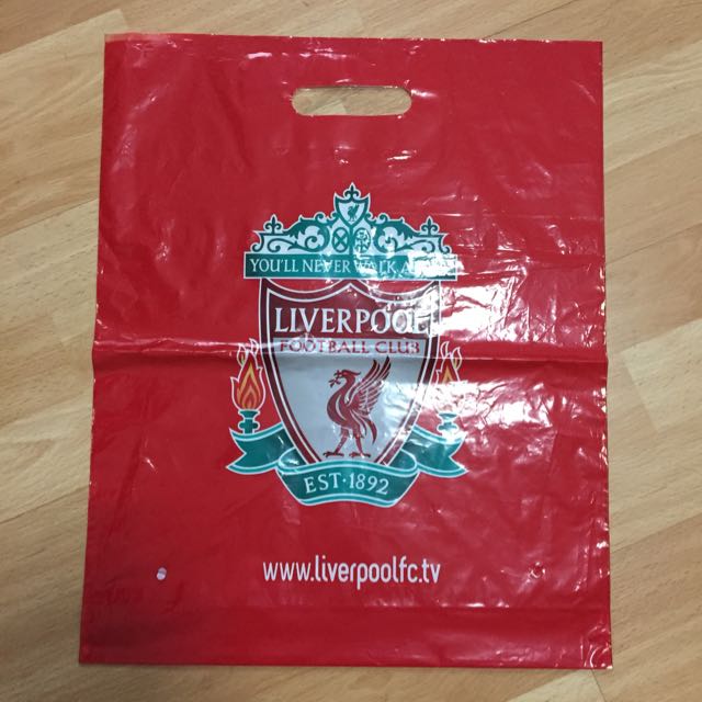 LFC Liverpool Plastic Bag / Plastic Carrier, Sports Equipment, Other ...