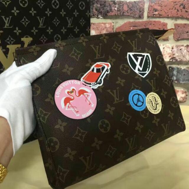 LOUIS VUITTON WORLD TOUR STICKERS EDITION, Luxury, Bags & Wallets on ...