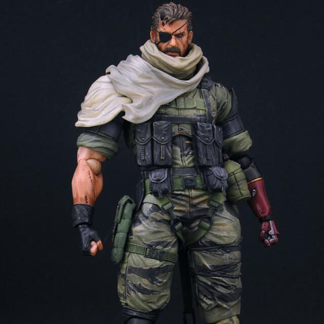 Play Arts Kai Metal Gear Solid Venom Snake (punished Snake) Desert Camo ...