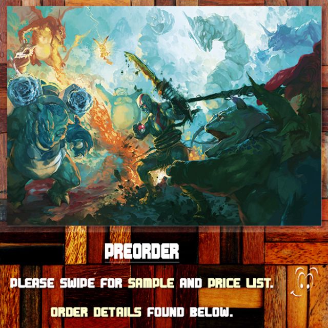 (PO) Pokemon Fight Back Mega Poster Board, Bulletin Board, Preorders on ...