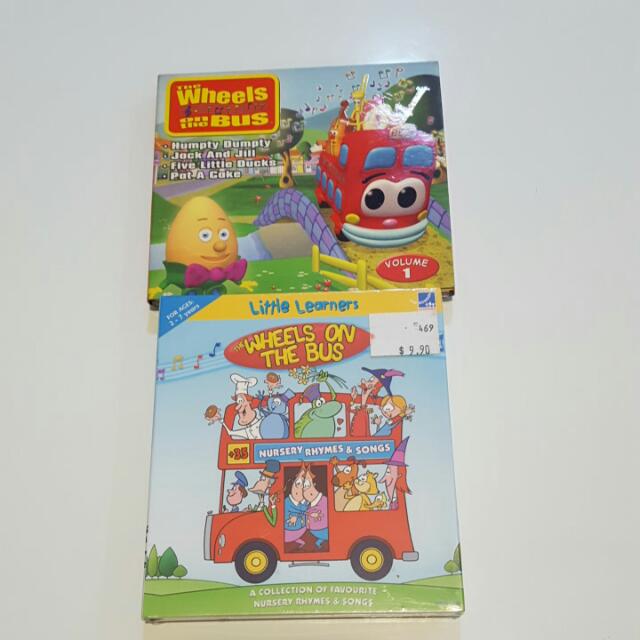 preloved wheels on the bus VCD, Hobbies & Toys, Toys & Games on Carousell