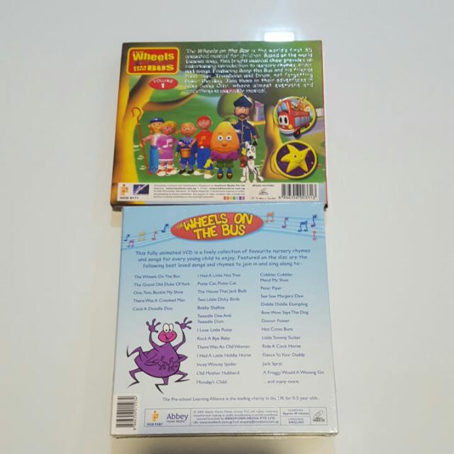 preloved wheels on the bus VCD, Hobbies & Toys, Toys & Games on Carousell