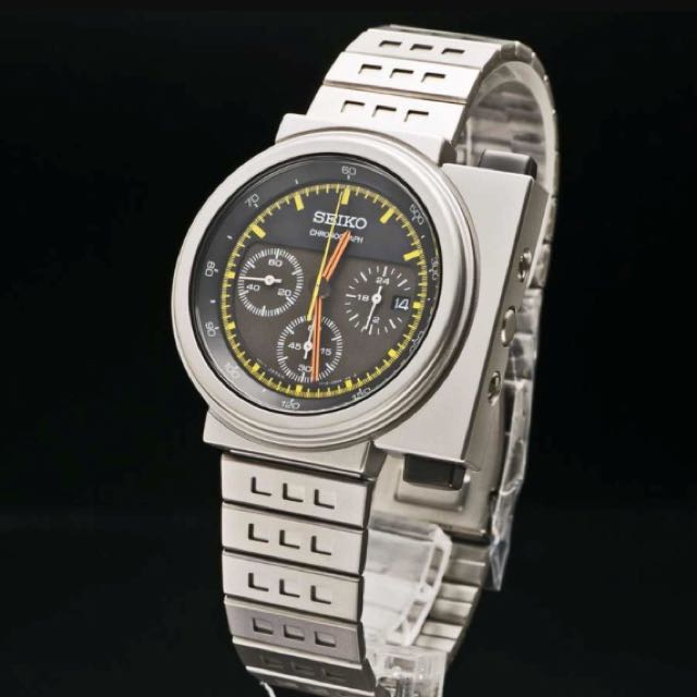 Seiko Chronograph Giugiaro SCED035 Full Set, Men's Fashion, Watches ...