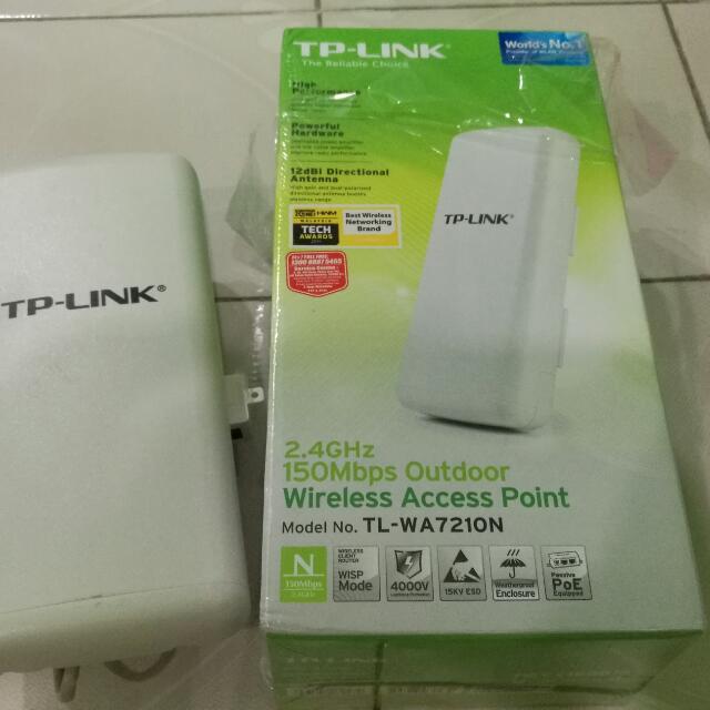 Tplink Wa7210n Long Range Router, Electronics, Computer Parts ...