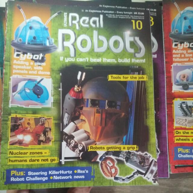 FREE : Ultimate Real Robots Magazine ( 17 Copies), Hobbies & Toys ...