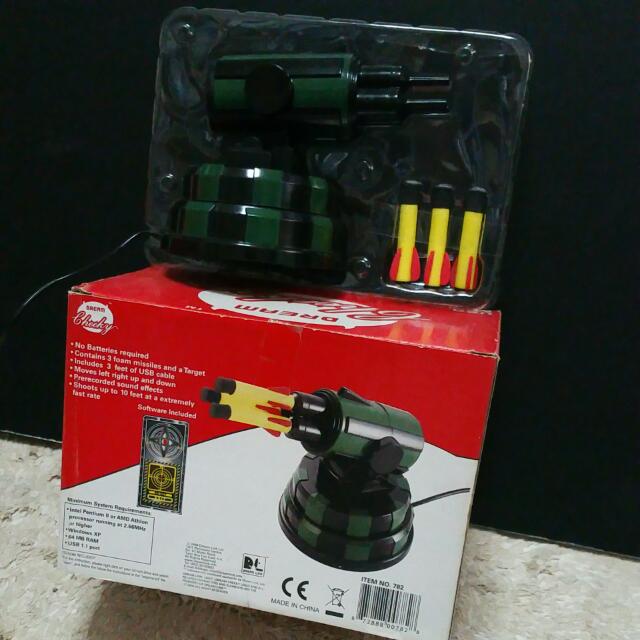 USB MISSILE Launcher From Cheeky, Hobbies & Toys, Toys & Games on Carousell