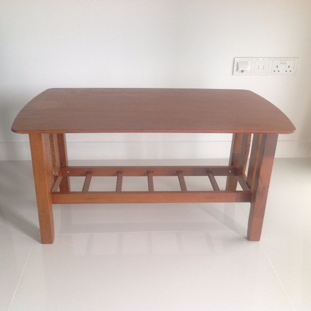 Wooden Coffee Table, Furniture & Home Living, Furniture, Tables & Sets ...