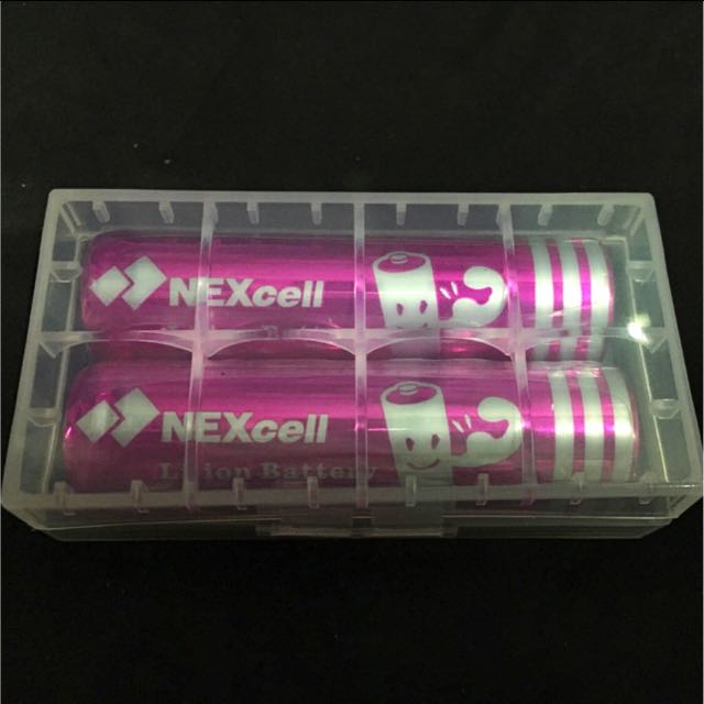 3100mAh NEXcell 18650 3.7v Rechargable Lithium -ion Battery Cells ...