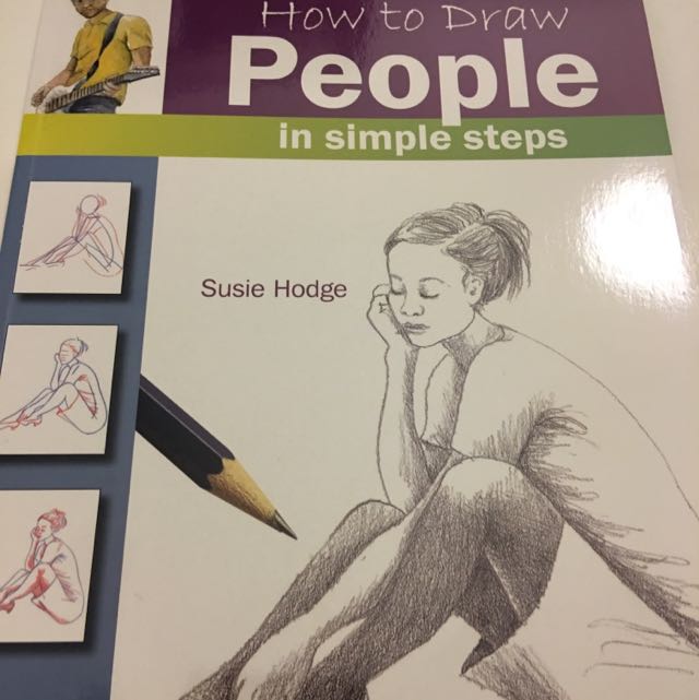 How To Draw People, 興趣及遊戲, 手作＆自家設計, 文具 - Carousell