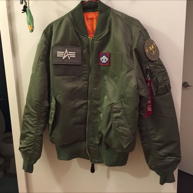 ALPHA INDUSTRIES MA-1 FLEX FLIGHT JACKET, Men's Fashion, Coats, Jackets ...