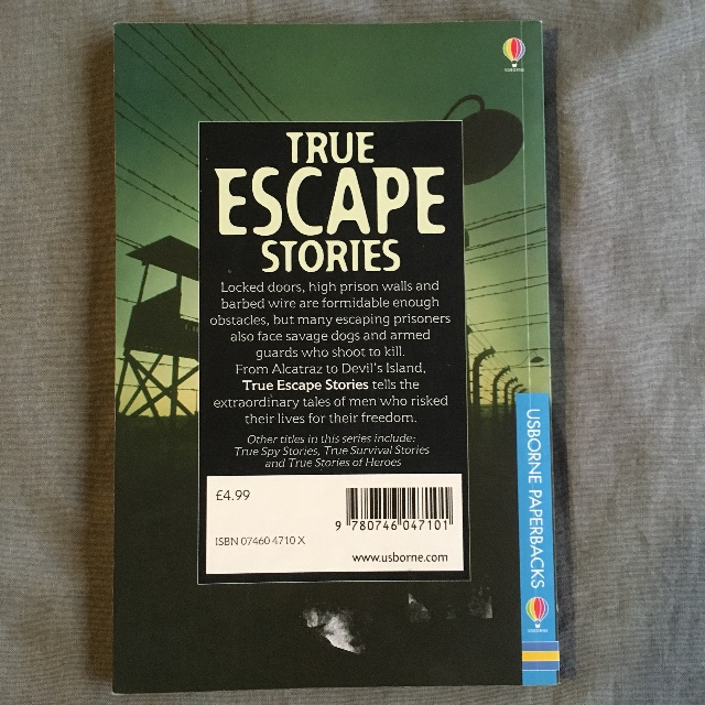 Usborne True Escape Stories, Hobbies & Toys, Books & Magazines, Fiction & Non-Fiction on Carousell