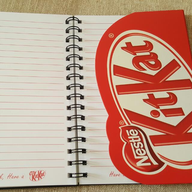 Kit Kat Note/writing Pad commemorative item, Hobbies & Toys, Stationery ...