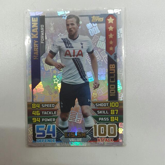 Match Attax 15/16 Harry Kane 100 Club, Hobbies & Toys, Toys & Games on ...