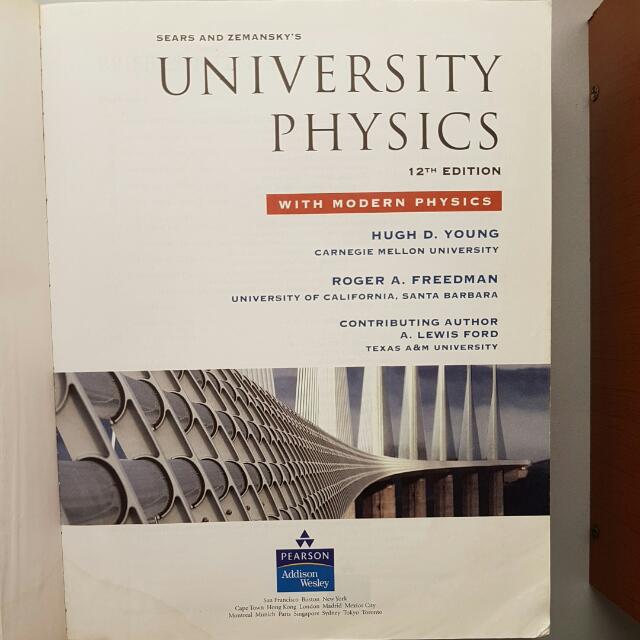 University Physics Textbook, Hobbies & Toys, Books & Magazines ...