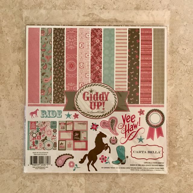 Carta Belle (Giddy Up Collection Kit), Hobbies & Toys, Stationery ...