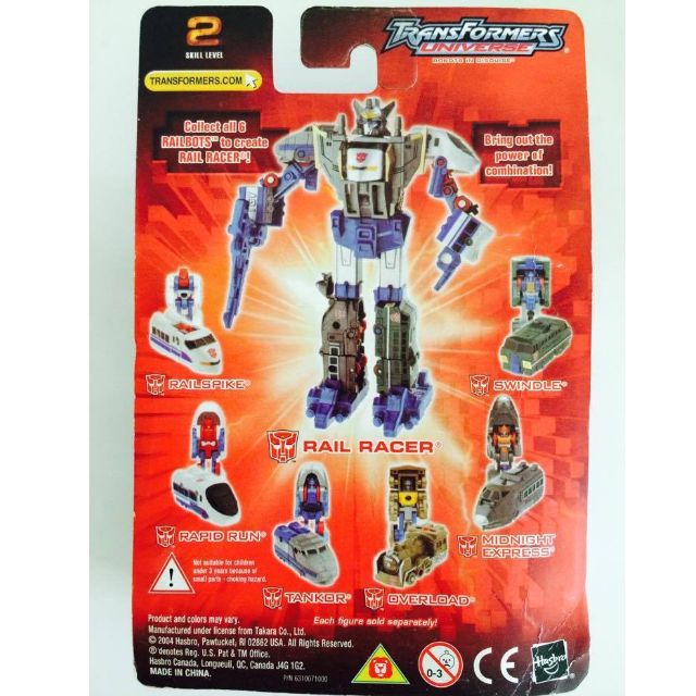 Hasbro Transformers Universe Micro Master Combiner RAILBOTS to RAIL ...