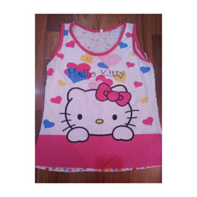 HELLO KITTY SANDO, Women's Fashion, Swimwear, Rash guard on Carousell