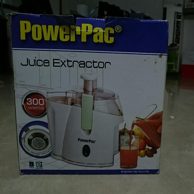 Power Pac Juice Extractor, TV & Home Appliances, Kitchen Appliances ...