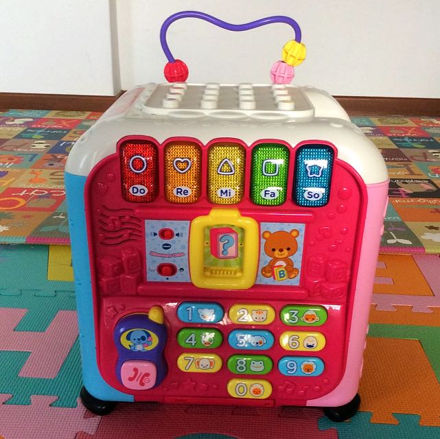 Vtech Discovery Cube, Babies & Kids, Infant Playtime on Carousell