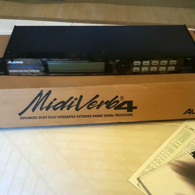 Alesis MidiVerb 4 Digital Effects Processor, Audio, Other Audio ...