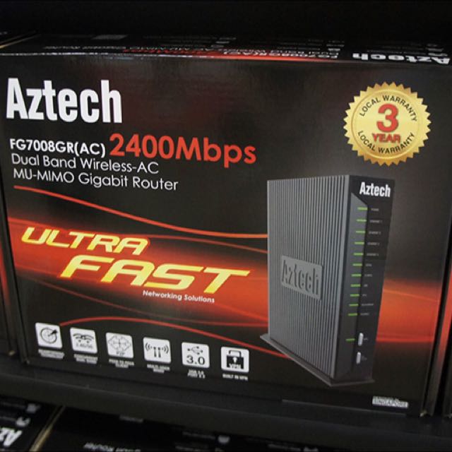 Aztech FG7008GR(AC), Computers & Tech, Parts & Accessories, Networking ...