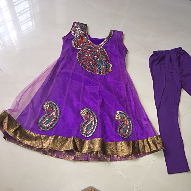 Indian Deepavali Costume, Babies & Kids, Babies & Kids Fashion on Carousell