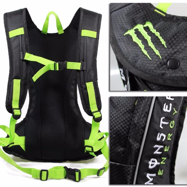 MONSTER HYDRATION BACKPACK includes a 2L water bladder bag, Sports ...