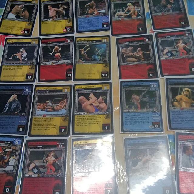 WWE Cards. Edge Tournament Deck. Vintage Raw Deal Card Collection ...