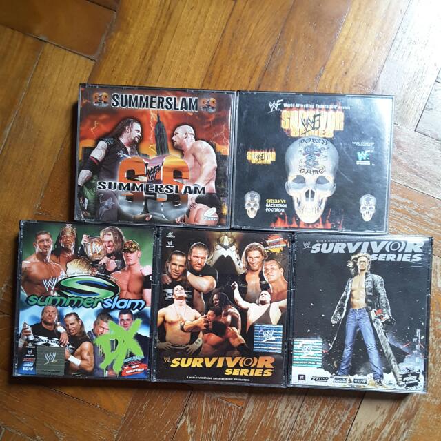 Assorted WWF/WWE Vcds, Hobbies & Toys, Music & Media, CDs & DVDs on ...