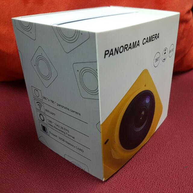 (Reserved)Cube 360 Panorama Camera, Photography, Cameras on Carousell