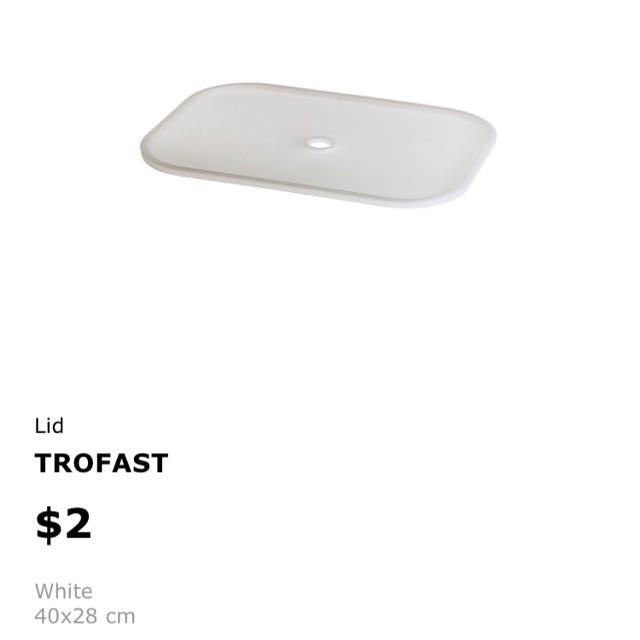 IKEA TROFAST Lids, Furniture & Home Living, Home Improvement ...