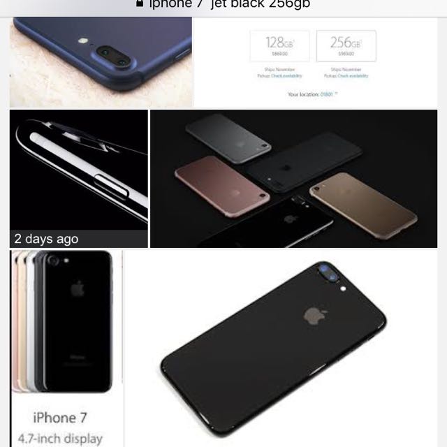 JET BLACK iPhone7 256GB, Mobile Phones & Gadgets, Tablets, Windows on ...
