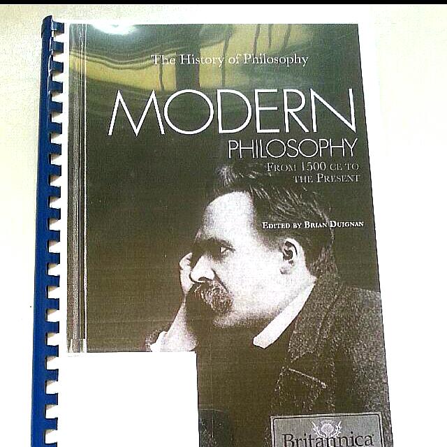 Modern Philosophy, Hobbies & Toys, Books & Magazines, Textbooks on ...