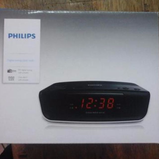 Philips Digital Tuning Clock Radio (Radio And Alarm Clock), Electronics ...