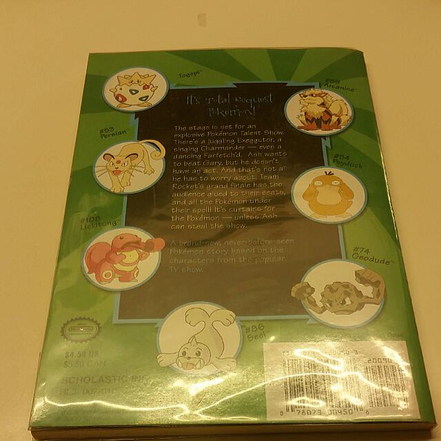 Pokemon Children Story Book - Talent Showdown, 興趣及遊戲, 書本 & 文具, 兒童書籍 ...