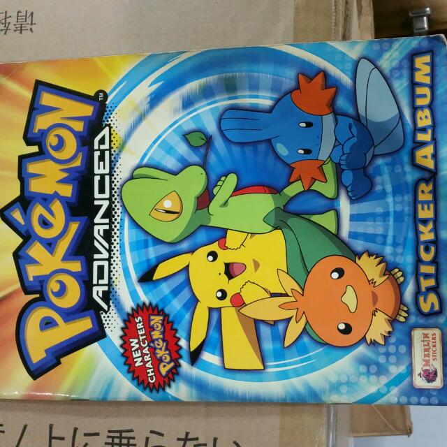 Pokemon /pokemon advanced sticker book, Hobbies & Toys, Toys & Games on ...