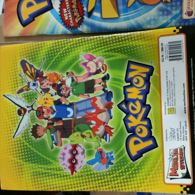 Pokemon /pokemon advanced sticker book, Hobbies & Toys, Toys & Games on ...
