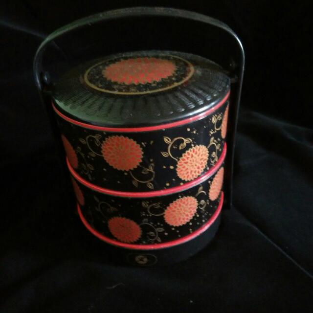 Two Tier Round Box Tingkat, TV & Home Appliances, Kitchen Appliances ...