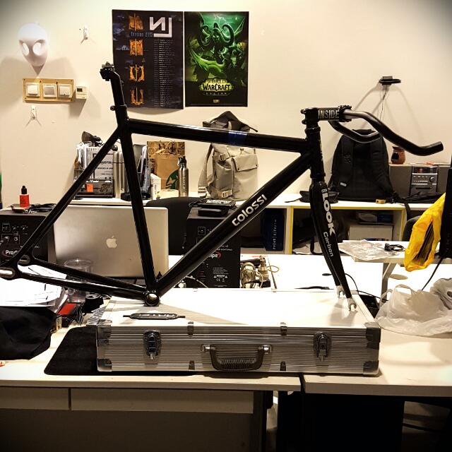 Colossi Fixed Gear Frame, Sports Equipment, Bicycles & Parts, Bicycles ...