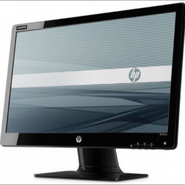 HP 2011x 20 Inch LED monitor (4 Sets available, Computers & Tech, Parts ...