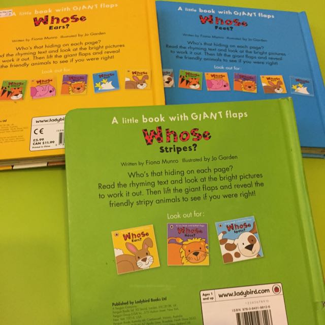 Ladybird Books With Giant Flaps, Hobbies & Toys, Books & Magazines ...