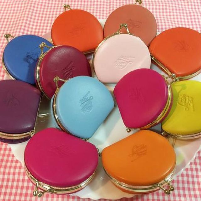 LEPANTO SPANISH DESIGNER HAND-CRAFTED MACARON LEATHER PURSE [DIRECT ...