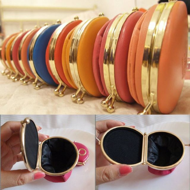 LEPANTO SPANISH DESIGNER HAND-CRAFTED MACARON LEATHER PURSE [DIRECT ...