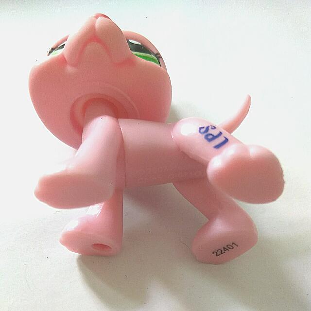 LPS Great Dane Pink #2598, Hobbies & Toys, Toys & Games on Carousell