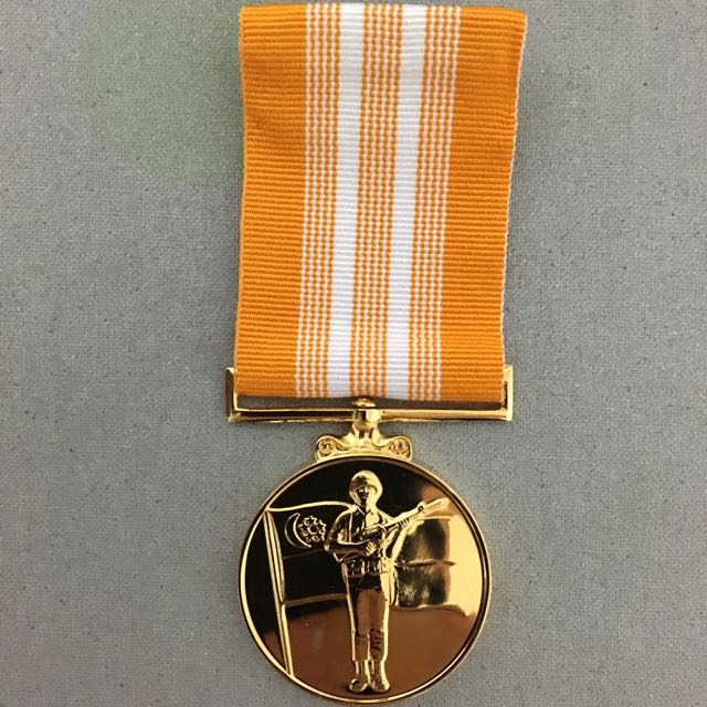 SAF Good Service Medal, Hobbies & Toys, Memorabilia & Collectibles ...