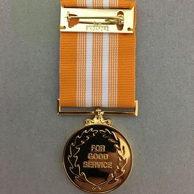 SAF Good Service Medal, Hobbies & Toys, Memorabilia & Collectibles ...